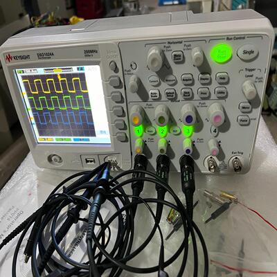 议~是德科技DSO1024A示波器 正常使用 外观新