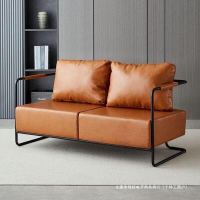 艺沙铁椅复古工业风轻奢简客厅休息发区沙发约设计师OLS单双人小