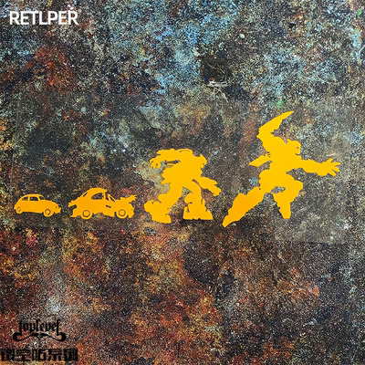 变形金刚大黄蜂车贴进化