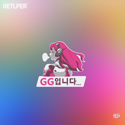 tlp反光车贴守望先锋涂鸦行李箱