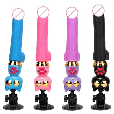 Realistic Dildo Sex Toys for Women Telescopic Vibrator toy