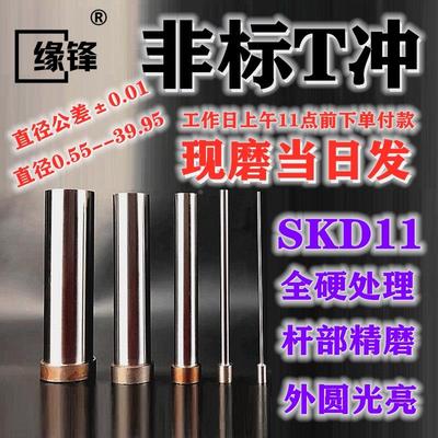 16.55 16.95 SKD11非标冲头硬冲针T冲模具冲孔 16.65 16.75 16.85