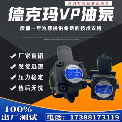 Dekema德克玛低压变量叶片泵VP1-12-35 15-55 20 VP2-30-70 40