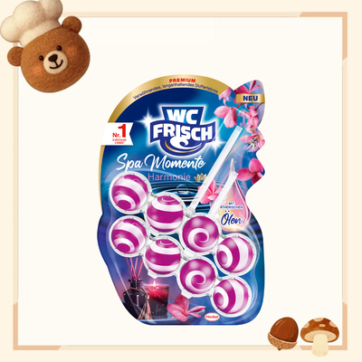 德国代购【全场满300包邮】WC-Frisch和谐时刻厕所清新剂2件装