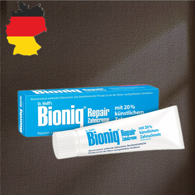德国代购【全场满300包邮】bioniq无氟修复牙膏75ml
