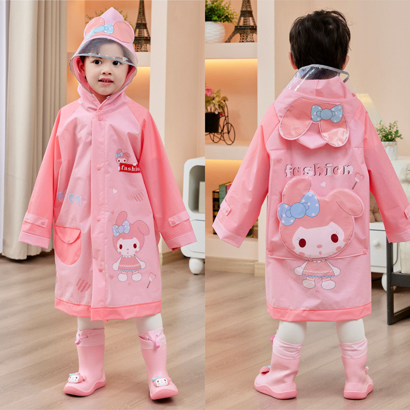 儿童雨衣男童女童加厚全身防水小孩幼儿园小学生上学专用雨披2025