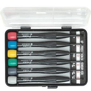 台湾宝工 8PK-2061 十字 一字钟表螺丝刀套装 小号螺丝批 (6支)