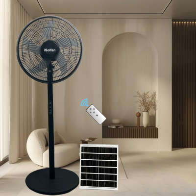 iSolfan CE Smart Rechargeable Power Solar Fan  for House