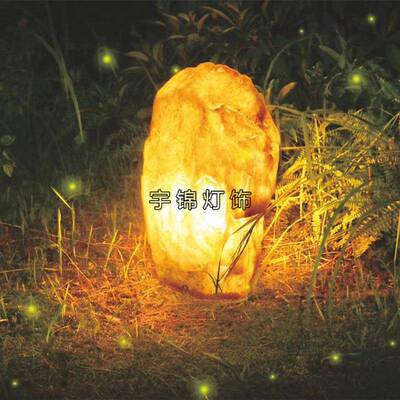 LED发光石灯树脂透光动物型户外亮化工程公园景庭区VRC院美造装陈