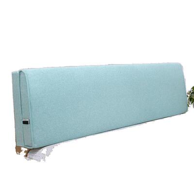 床垫头靠软包大靠GNI背可可拆洗无套罩直自接靠墙榻榻米粘固定