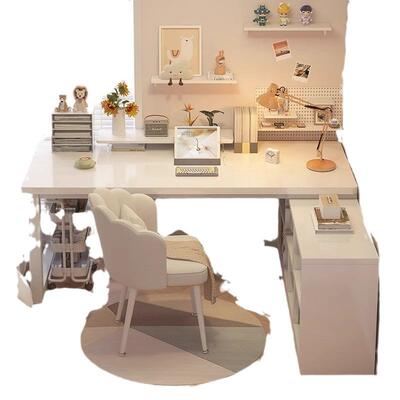 转角书桌学生家用简约拐办架公桌小户62128脑型角卧室书一体卧室