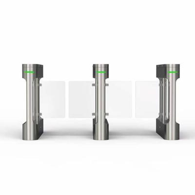 办公室人脸考勤小机闸摆区门禁考勤系统人小脸识别闸YT-S454遥控