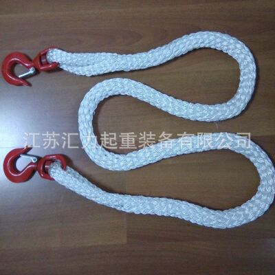 厂家直供尼龙吊绳2t2m尼龙吊装绳24mm双扣吊装绳
