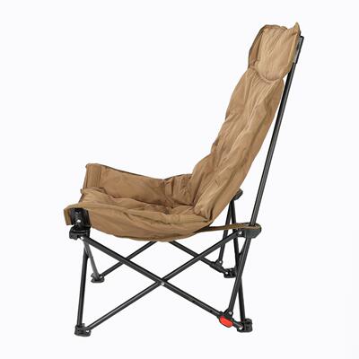 新款高13033靠月亮椅可厚调节加式棉加亮椅露营椅子月便携躺椅休