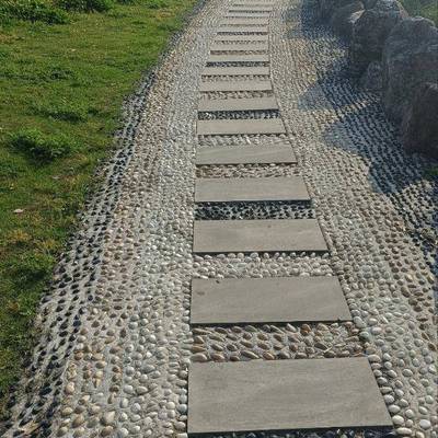 水培石子XDM0白鹅卵石鱼缸天然斤庭院5园景林色工程原石造盆栽雨