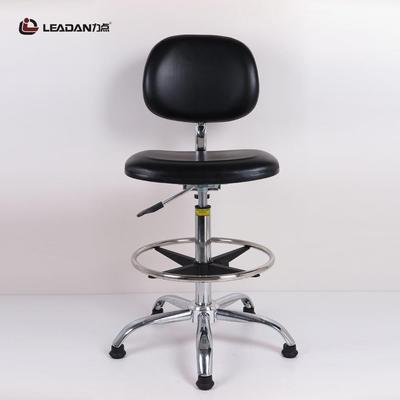 子防皮静电椅PH-01022革流水线车间动净化室医生实验室升降圆凳气