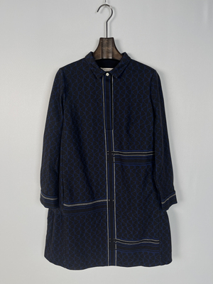 柯罗芭冬季专柜同款针织印花连衣裙  LT1126 ￥4990