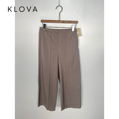 柯罗芭夏季专柜同款立体褶裥分割设计阔腿裤  KW3356B吊牌价2990