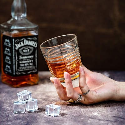 EDITOR01法国Lao Rochre节奏系列酒杯威士忌洋酒透明水杯玻璃杯