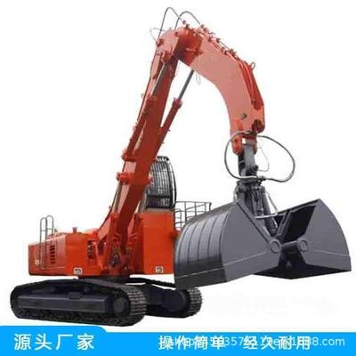 抓沙斗贝壳斗抓抓煤斗斗无品牌/电油两用抓料机