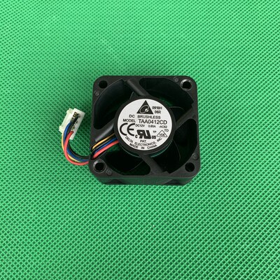 全新台达 TAA0412CD-AC62 4020 12V 0.60A 4线双滚珠高速散热风扇