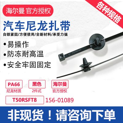 HELLERMANNTYTON2件式箭头固定扎带T50RSFT8 156-01089