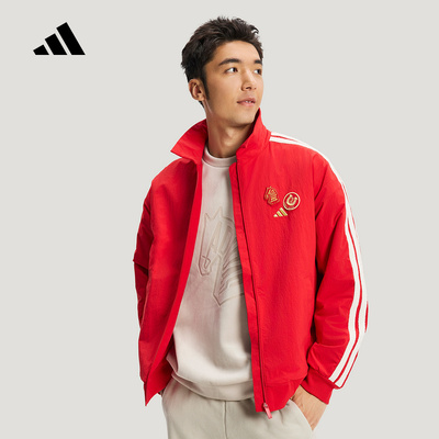 阿迪达斯 （adidas）|（新款）2026春男梭织夹克 KE4059