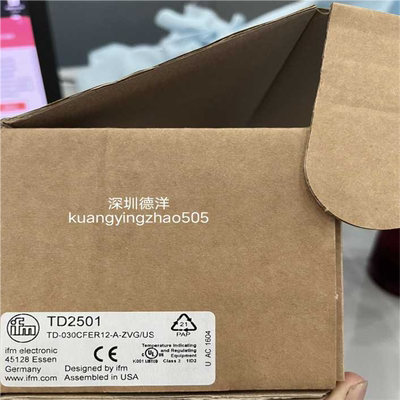 IFM TD2501 TD-030CFER12-A-ZVG/US温度变送器带数显原装