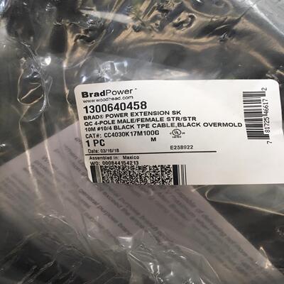 （议价）原装BradPower 1300640458现货包邮