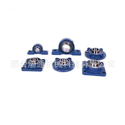 方批正形内1圈带顶U丝CF213GRX-4四螺栓法兰式轴承单元高转速低噪