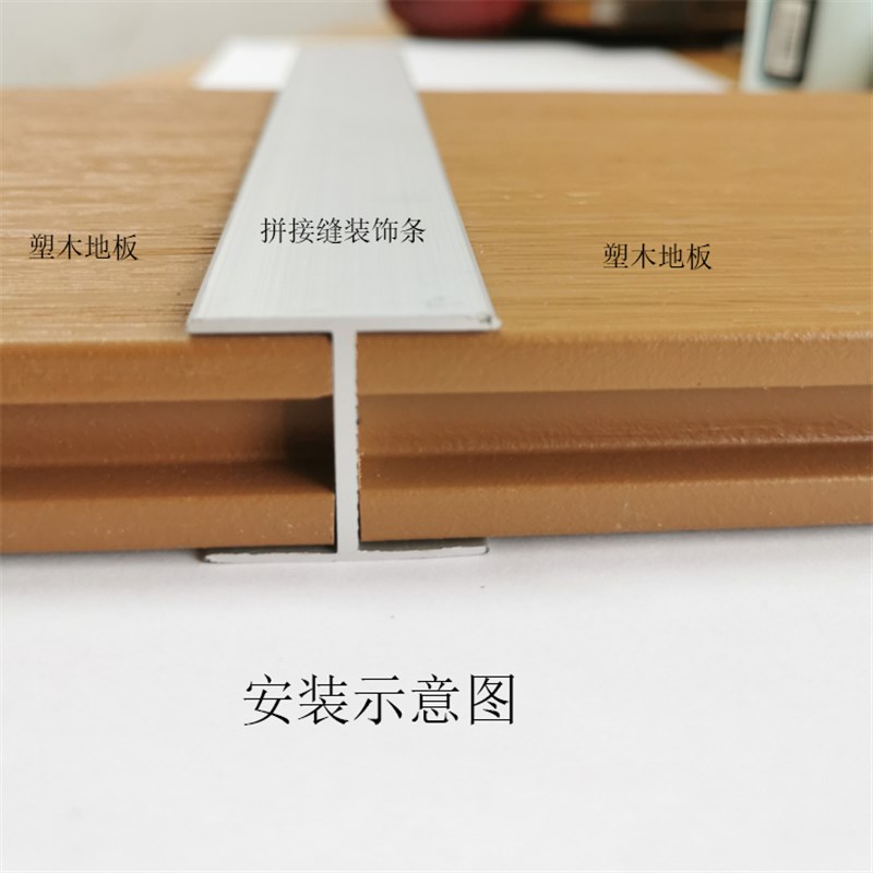成都户外圆孔实心共挤塑木地板防潮E地板阳台庭院防水木塑地板安