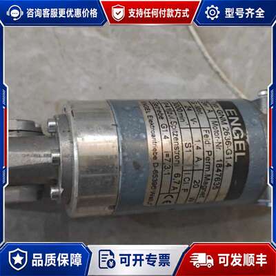 议价ENGEL减速电机 GNM2636-G1.4可维修
