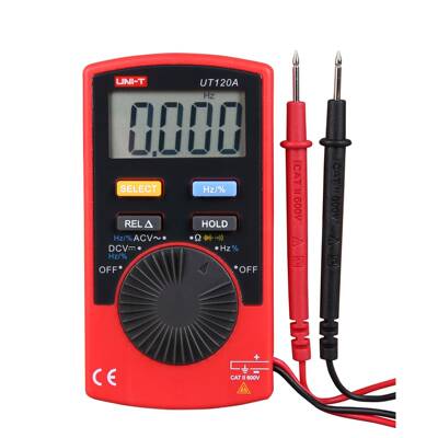 优利德UT12A/T1020B/42670UT120C口袋数型字万用表袖珍迷你数U显