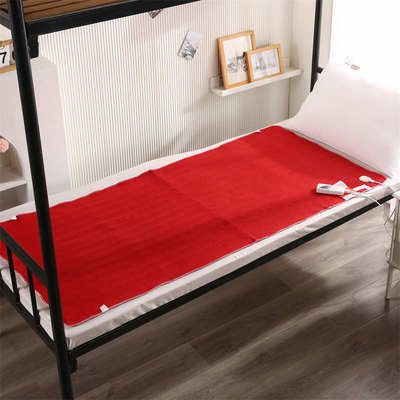 小绵羊电热毯0710单人安全保护学生宿舍160x80cm上下床60w电褥子