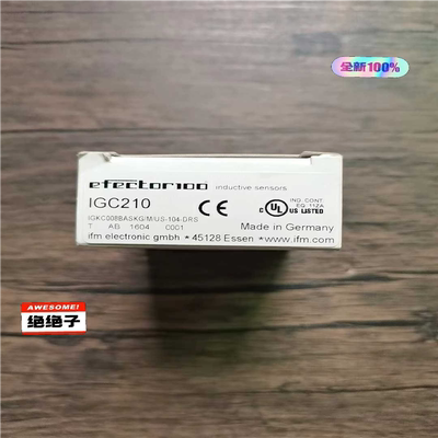 全新易福门 IGC210 接近开关 ，4个，需要议价