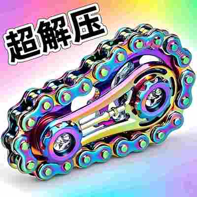 指尖陀螺减压手指链齿飞