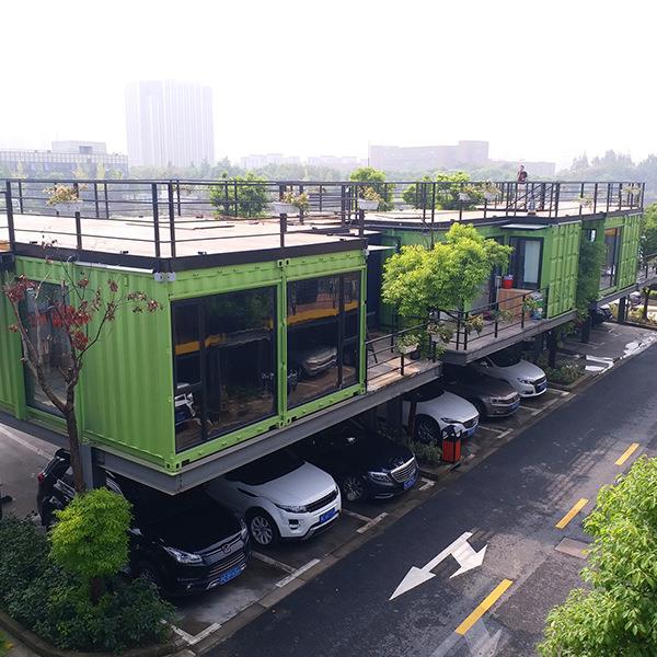 集装箱房民餐厅网屋红集装箱商业街公楼营销中心驿站宿生产厂HVH