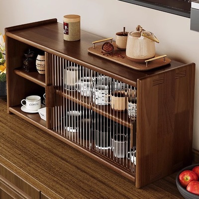 实木杯架桌面水杯茶杯茶具放置架咖啡杯餐桌杯子收纳餐边柜置物架
