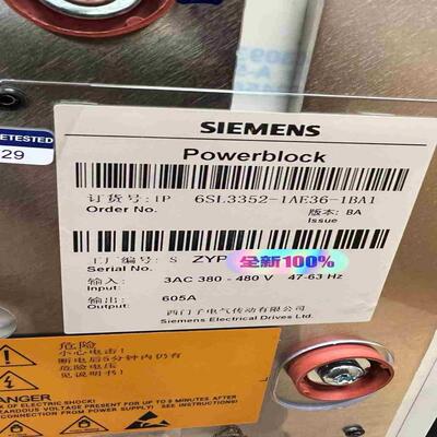 询价~6SL3352-1AE36-1BA1  Power Bloc