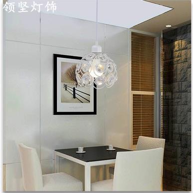 餐厅吊约三头简餐厅灯l灯d餐吊灯eLJ-4438饭厅个性创意吧台吊灯