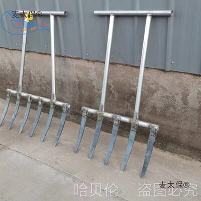 生姜宽齿荸具荠出翻掘挖铲马翻蹄刨的钢叉工BLB土地子掘农业麦太