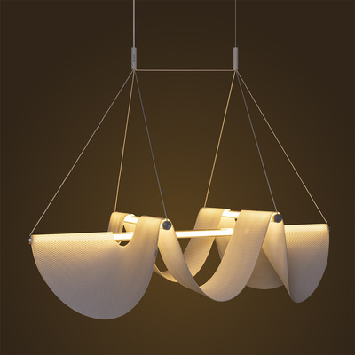 荷兰Moooi Drape Light现代艺术餐厅吊灯设计师款别墅客厅卧室灯
