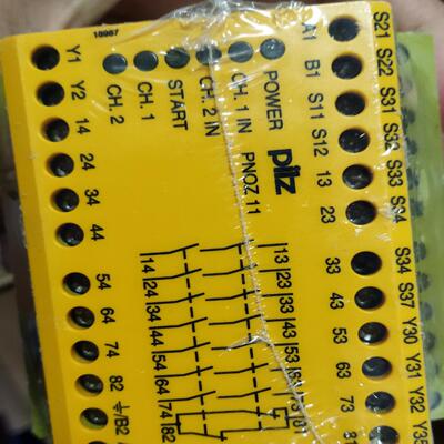 议~PILZ安全继电器PNOZ 11序列号774080全新原装正