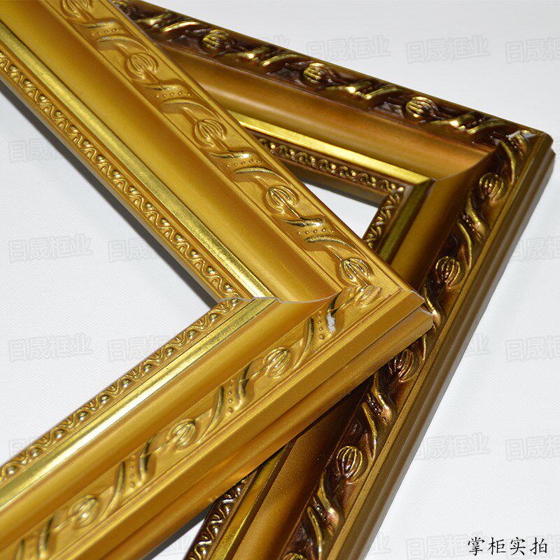 实木线条欧式石膏i线条3098-1/3米长108米相框材料 镜框线条木线