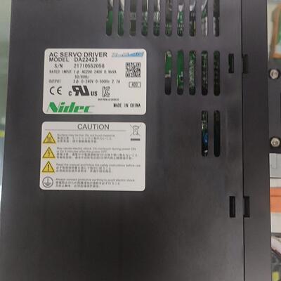 DA22423 尼得科伺服驱动器 400W工业工控自动化配件议价维修