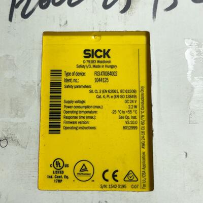 FX3-XTI084002 安全IO模块 工业工控配件 货号1044125议价维修