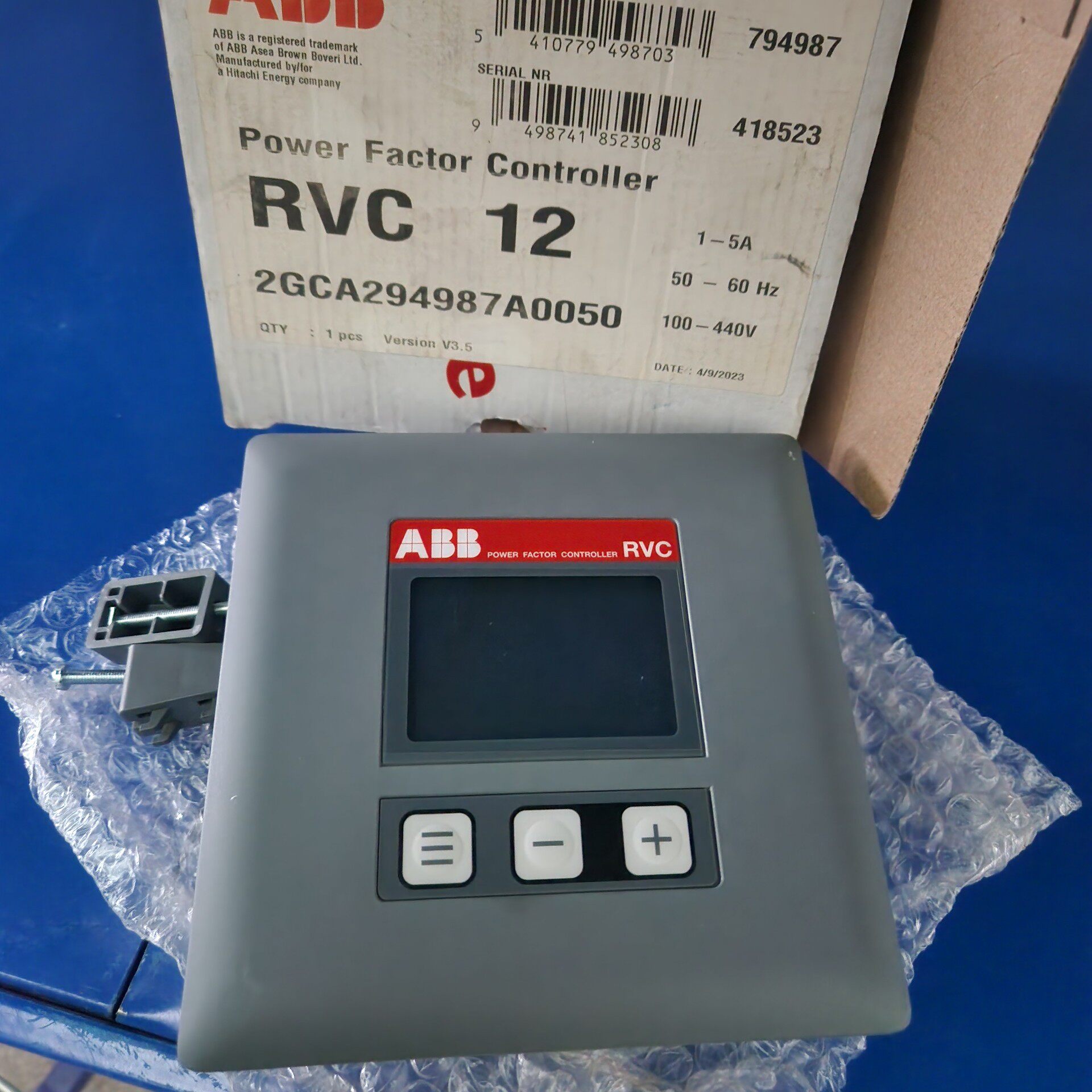 RVC12-1/5A 功率因数控制器 ABB工业工控电力补偿器件议价维修