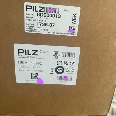 6D000013 PSEN sc L 5.5 08-12 皮尔磁安全传感器议价维修