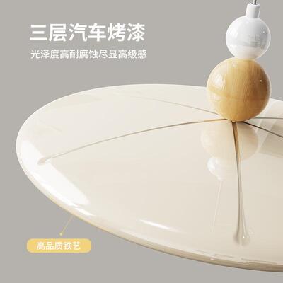 全光谱20飞25款护餐厅灯创意饭碟餐桌吊灯现代简约厅led873眼灯具