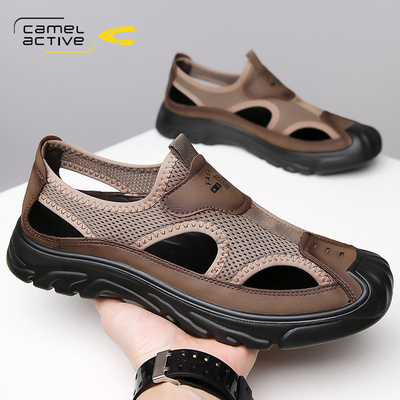德国骆驼动感凉鞋夏季透气沙滩鞋